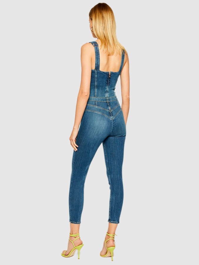 Overall Woman Jeans Guess - W02K06D32J7 - W02K06D32J7.6 - Mellmak