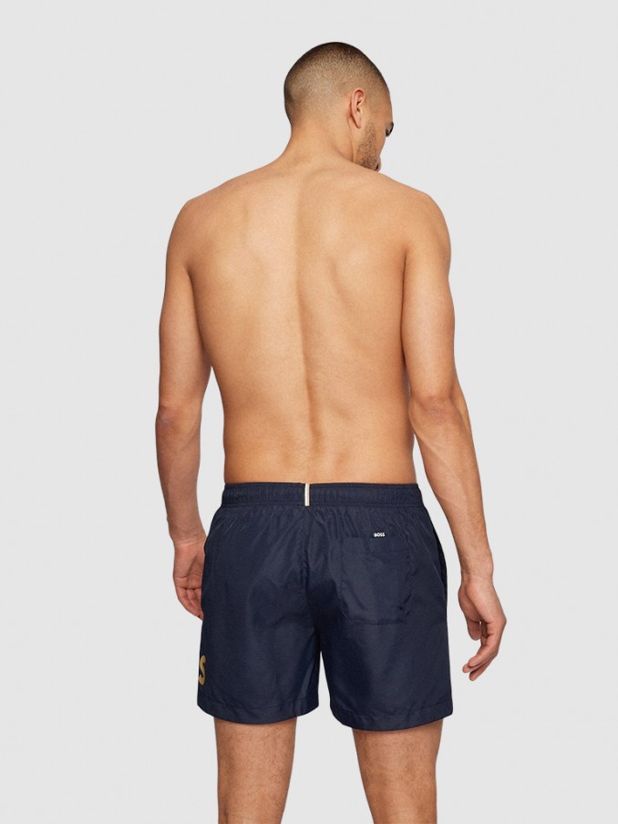 Shorts Man Dark Blue Hugo Boss - 50474254 - 50474254.68 - Mellmak