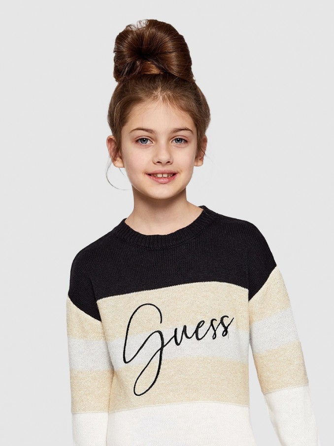 Vestido Niña Oro Guess - J1Bk12Z2V70 - J1BK12Z2V70.69 | Mellmak