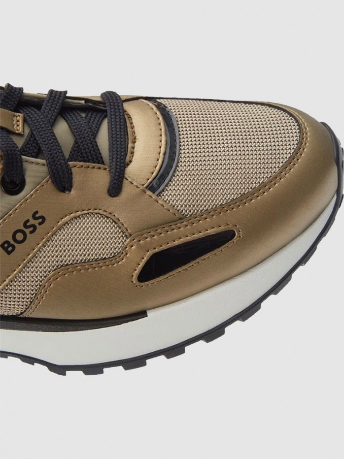 Sneakers Man Brown Hugo Boss - 50480562 - 50480562.14 | Mellmak