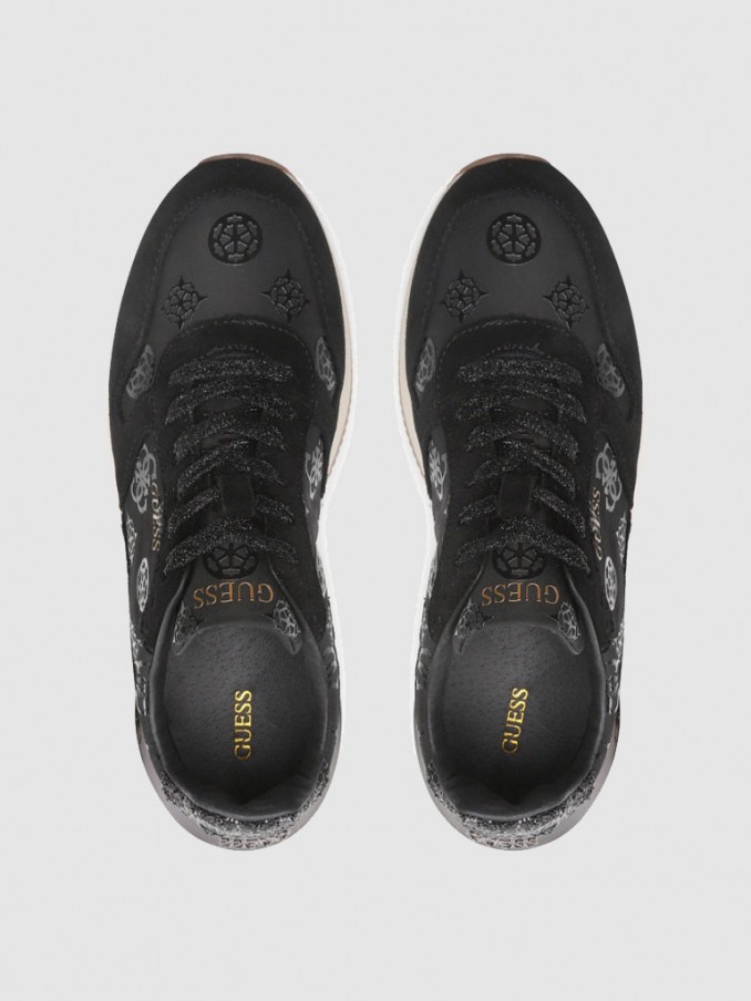 Sneakers Woman Black Guess - Fl7Dubele12 - FL7DUBELE12.2 | Mellmak