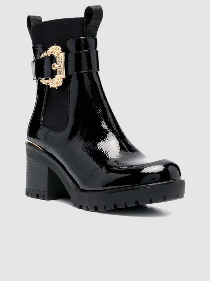 Bota Mulher Mia Versace Preto - 73VA3S93.2 - Mellmak