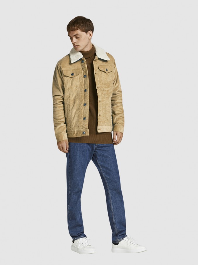 Chaqueta Hombre Beige Jack & Jones - 12194295 - 12194295.36 - Mellmak