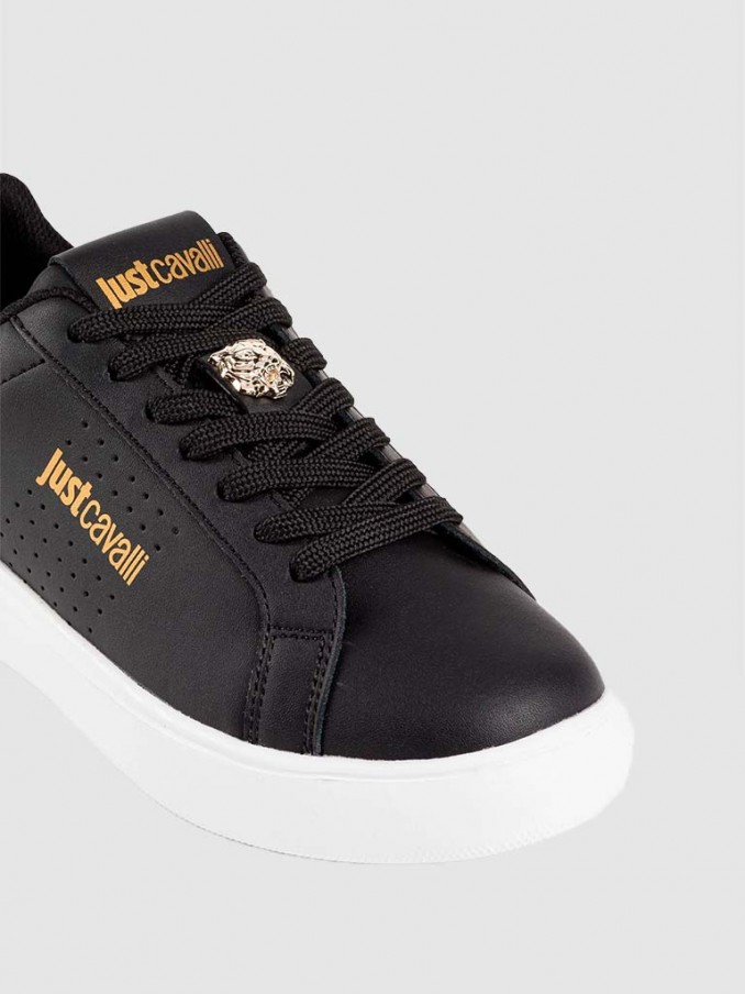 Sapatilhas Mulher Just Cavalli Preto - 74RB3SB3.2 - Mellmak