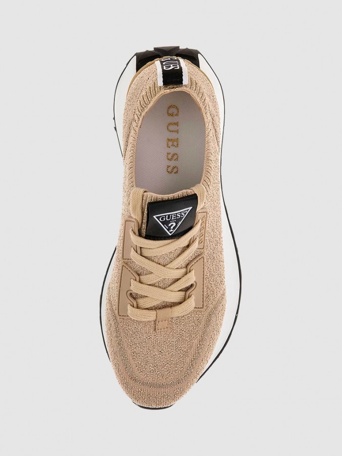 Sapatilha Mulher Laurine Guess Bege - FL7L2NFAB12.36 | Mellmak