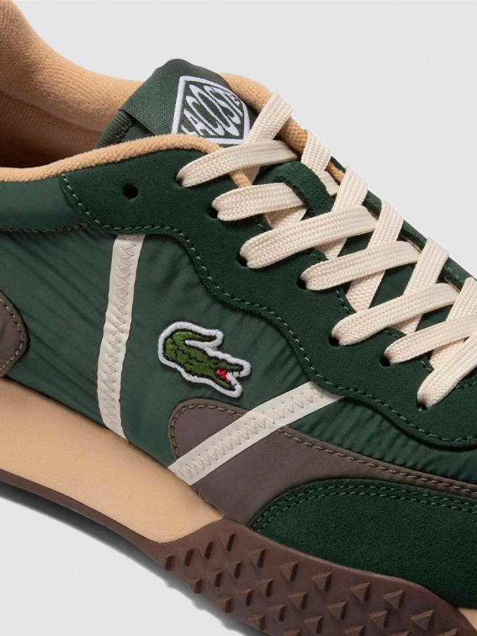 Sneakers Man Green Lacoste - 46Sma0007 - 46SMA0007.5 - Mellmak