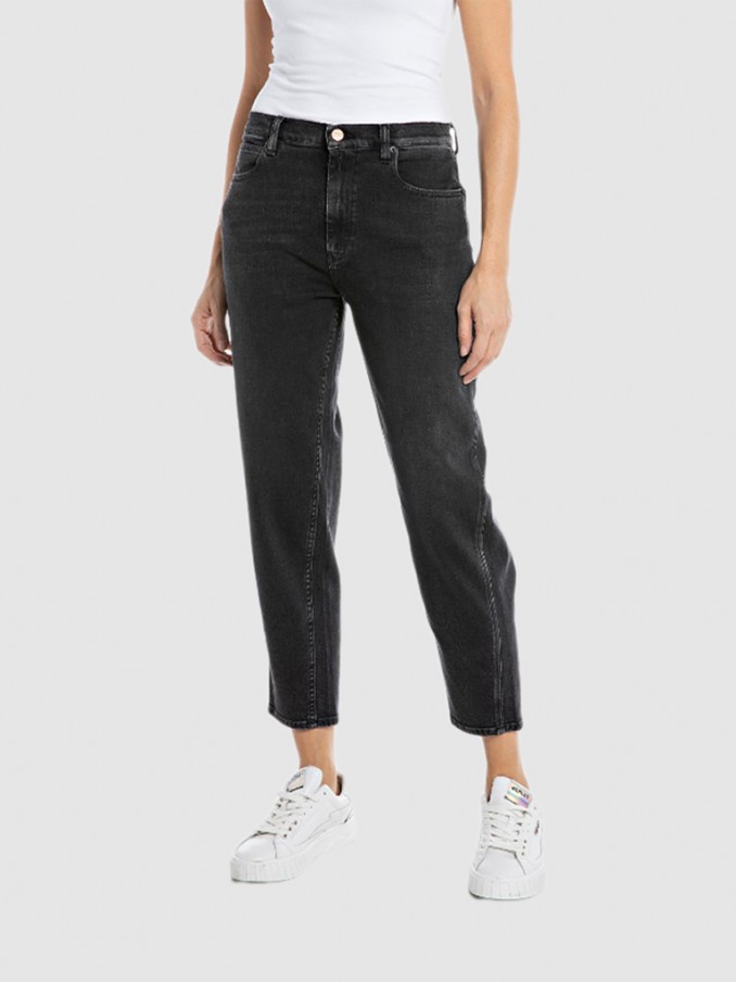 Pants Woman Black Replay - Wa471000735543 - WA471000735543.2 | Mellmak