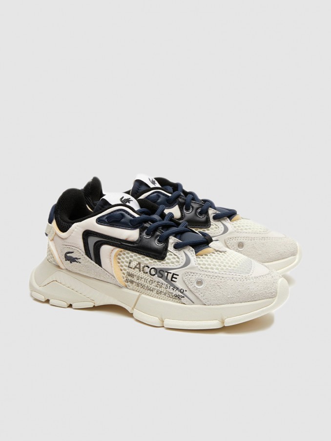 Sneakers Woman Cream Lacoste - 45Sfa0001 - 45SFA0001.124 | Mellmak