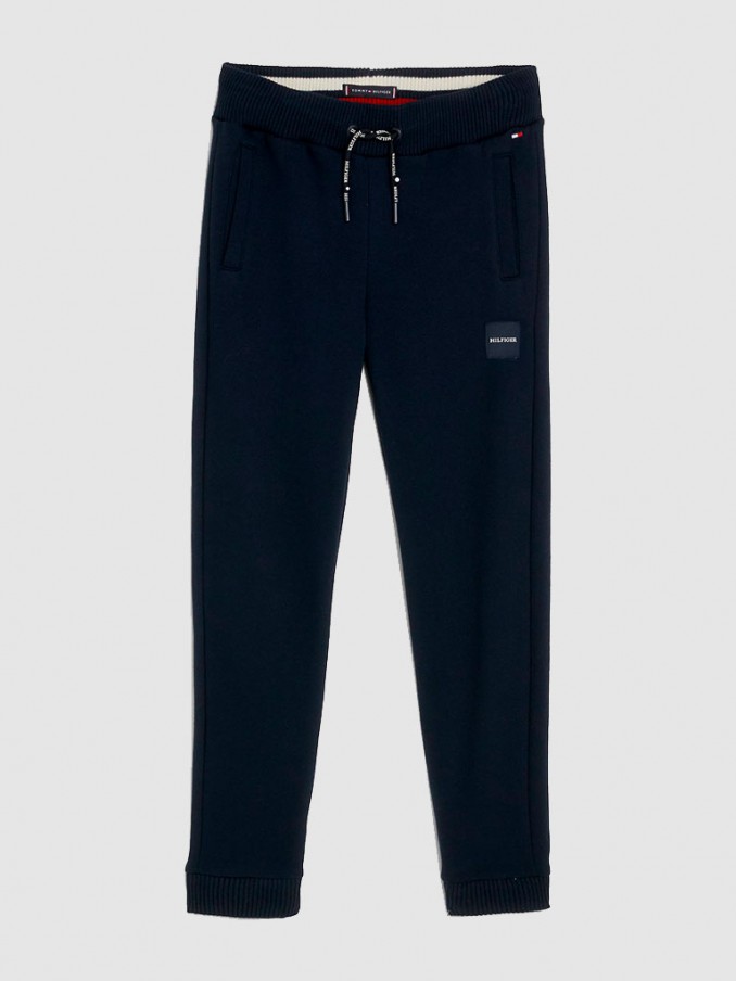Pants Boy Navy Blue Tommy Jeans Kids - Kb0Kb08278 - KB0KB08278.38 - Mellmak