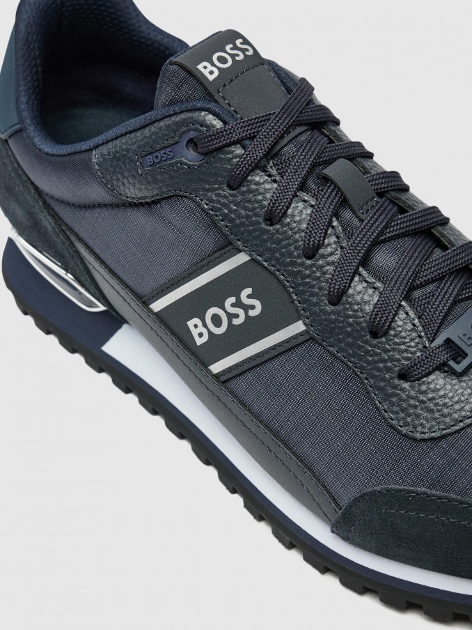 Sapatilhas Homem Boss Orange Azul Escuro - 50529533.68 - Mellmak