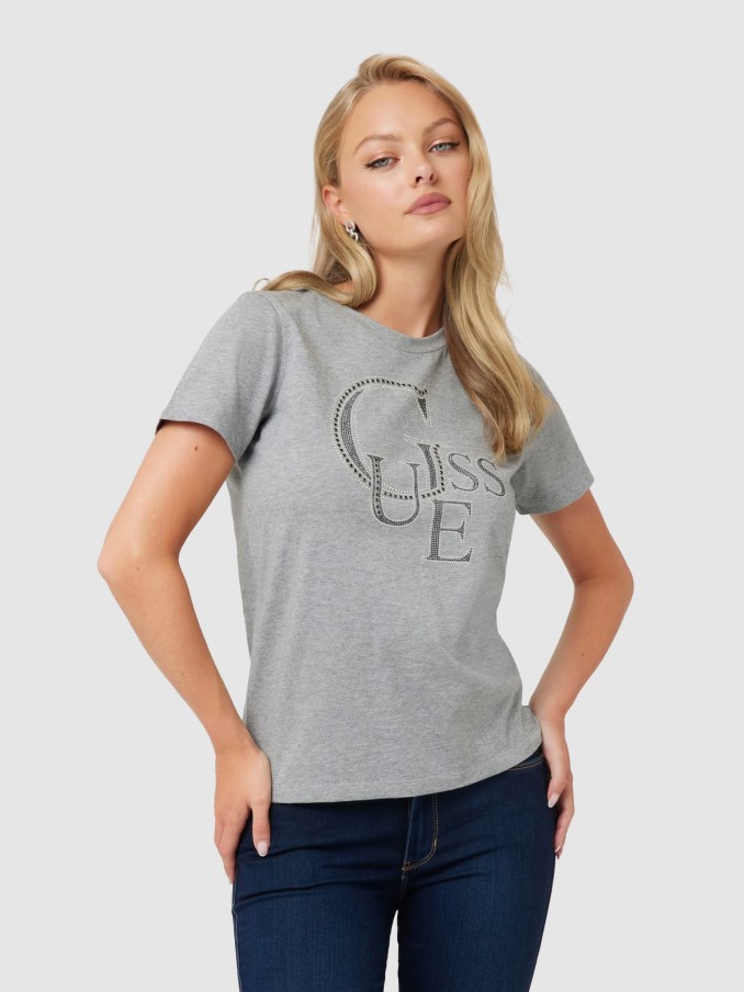 T-Shirt Woman Guess Grey - W4BI16I3Z14.15 - Mellmak