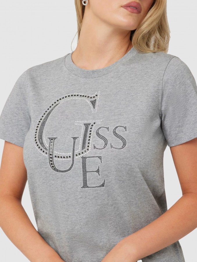 T-Shirt Woman Guess Grey - W4BI16I3Z14.15 - Mellmak